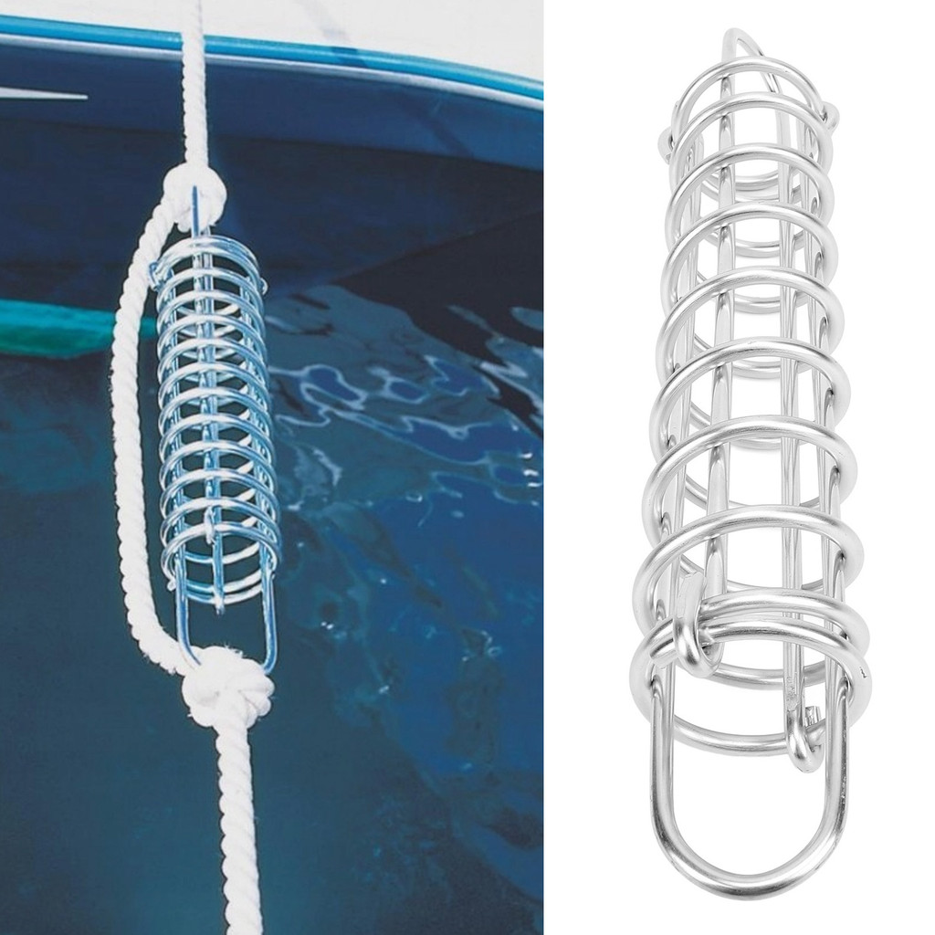 [tiehome] Mooring Spring 6 X 370mm 316 Stainless Steel Mooring Spring ...