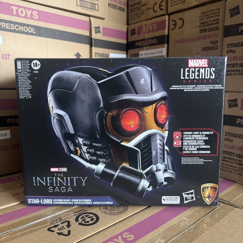 Hasbro Marvel Movie Galaxy Guard 3 Star Lord 1: 1 Wearable Helmet Toy ...