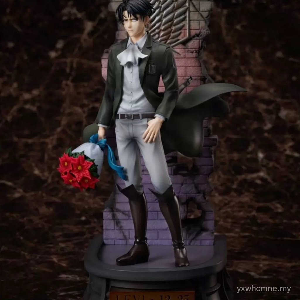 【Ready Stock】attack on titan aot figure figma revoltech attack on titan ...