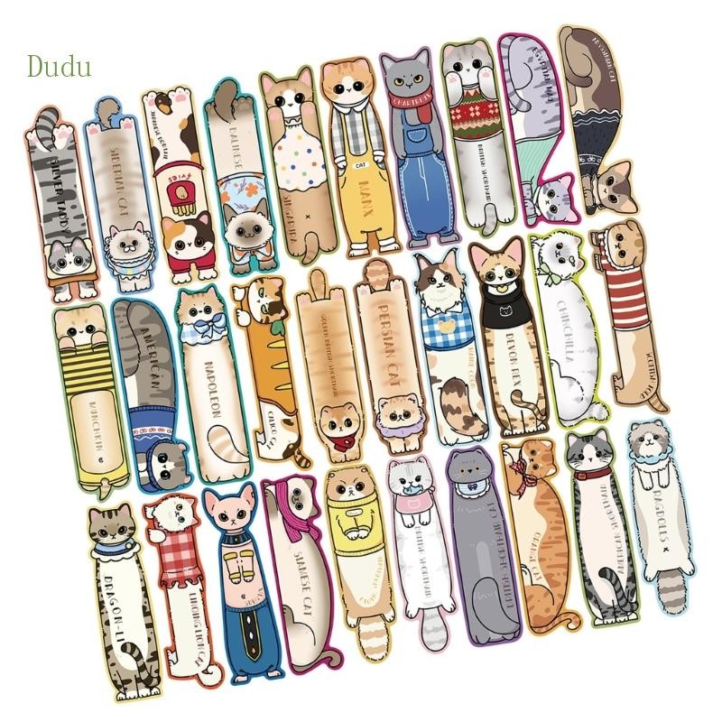 Dudu 30Pieces Paper Bookmarks for Teacher Student Book Page Divider ...
