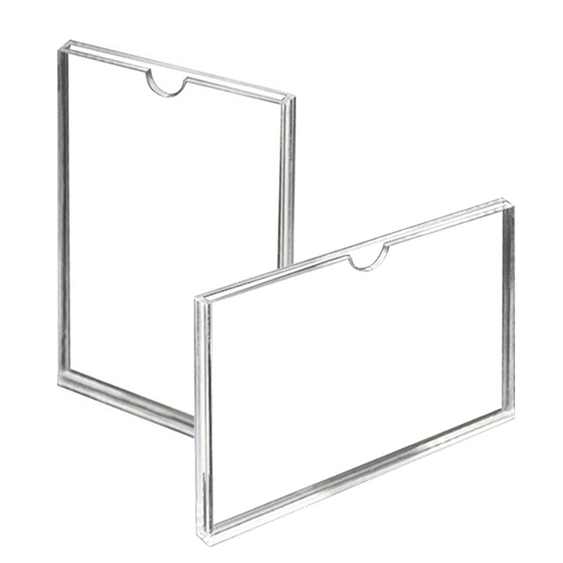 A3 A4 A5 A6 Acrylic Frame Card Slot Poster Certificate Document Sign ...