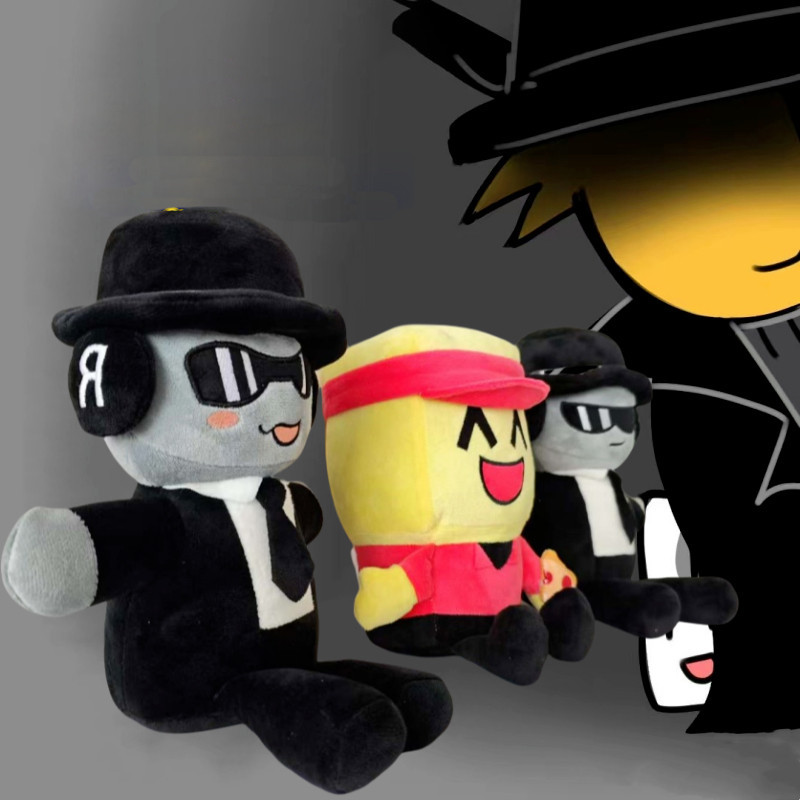Chance Forsaken Plush,Black Suit Plush Toy Fun Chance Plushie Doll Cute ...