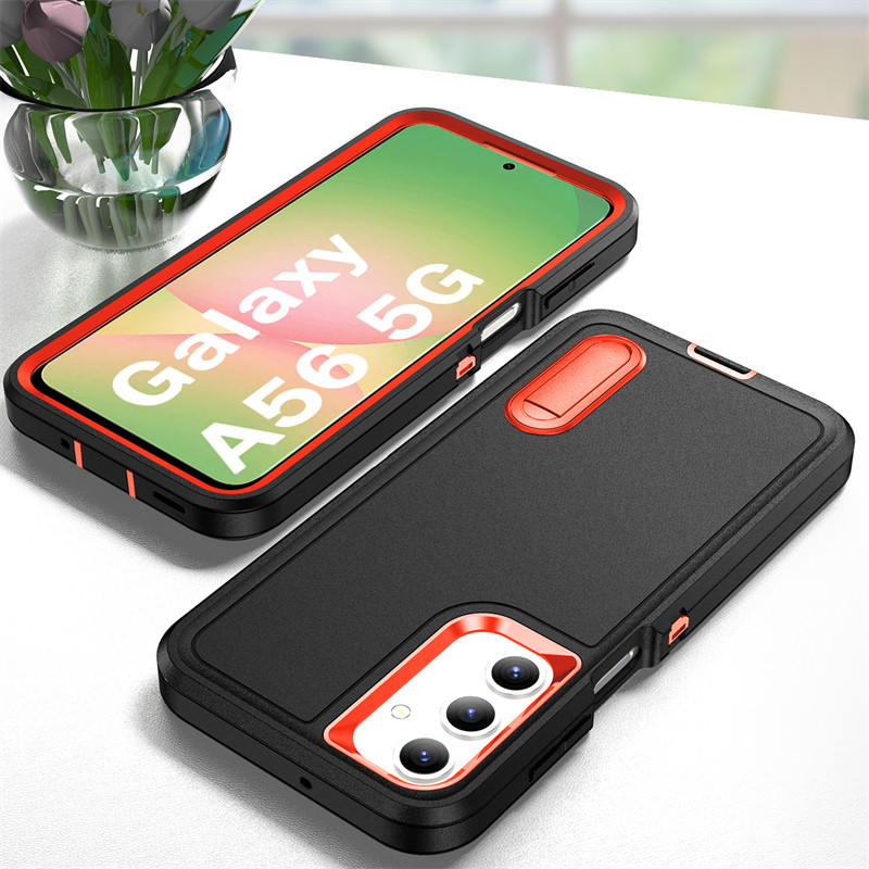 3 IN 1 Strong Full Protection Hard Phone Case for Samsung Galaxy A56 ...