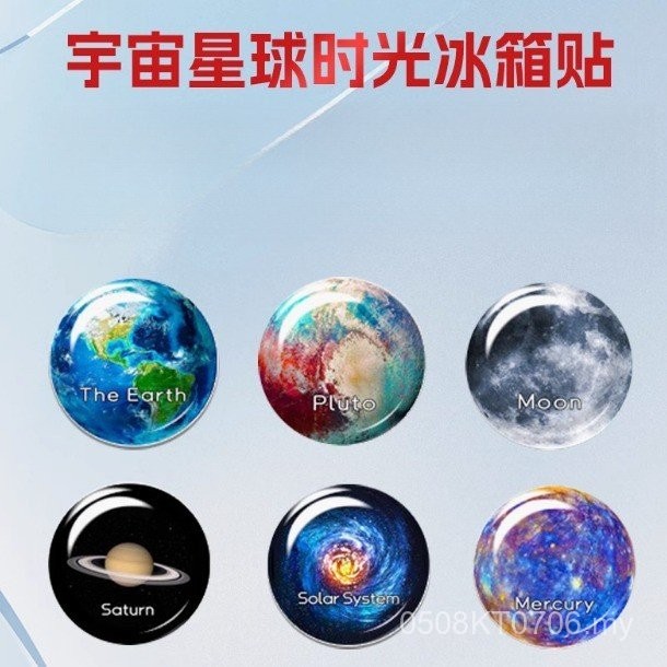 Model Eight Astronomical Magnetic Planets Solar System Planets Earth ...