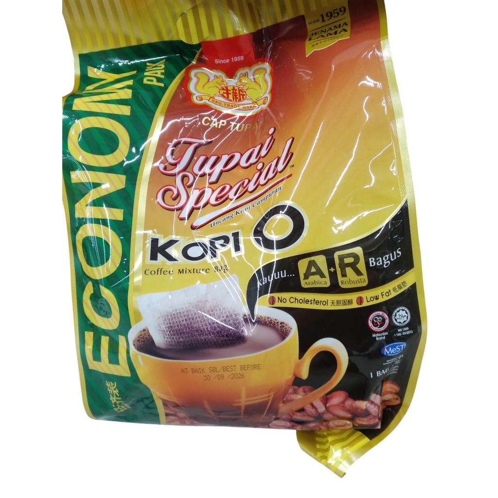Kopi-O cap Tupai Arabica + Robusta 80's x 10g | Shopee Malaysia