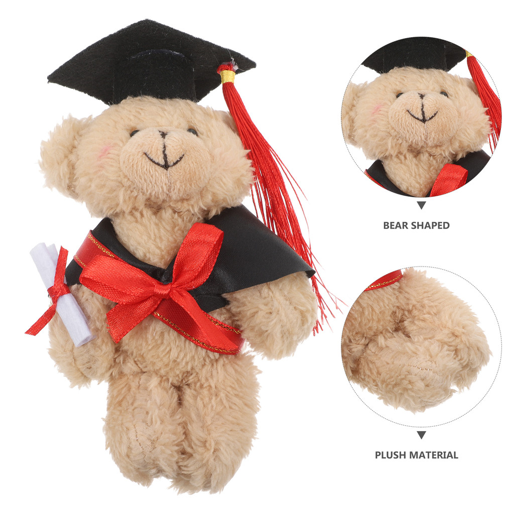 【READY STOCK】Plush Graduation Bear Mini Graduation Bear Graduation ...
