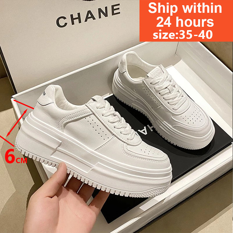 【Ready Stock】Women Shoes Kasut Kanvas Perempuan Women White Sneakers ...