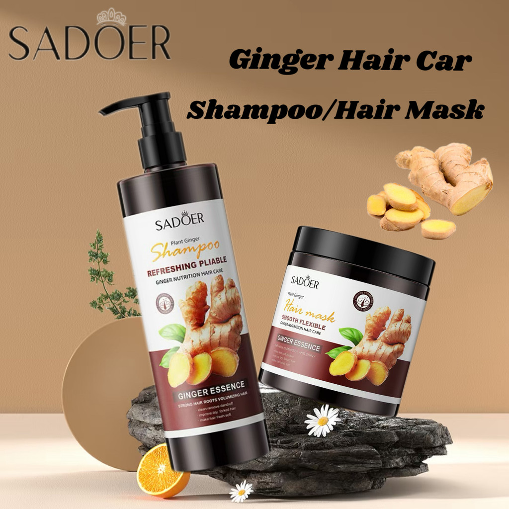 Sadoer Shampoo Set: Anti - Dandruff, Itching - Relief, Hair Growth, Repairing and Softening ...