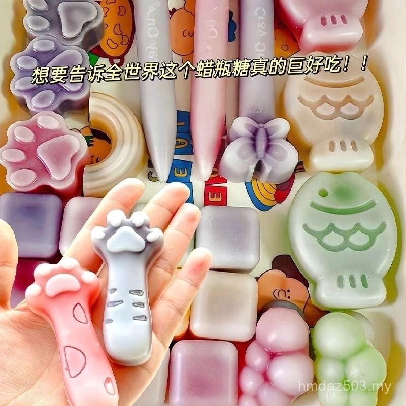 Wax Bottle Candy Sandwich Berry Jam Influencer Same Style Edible Skin ...