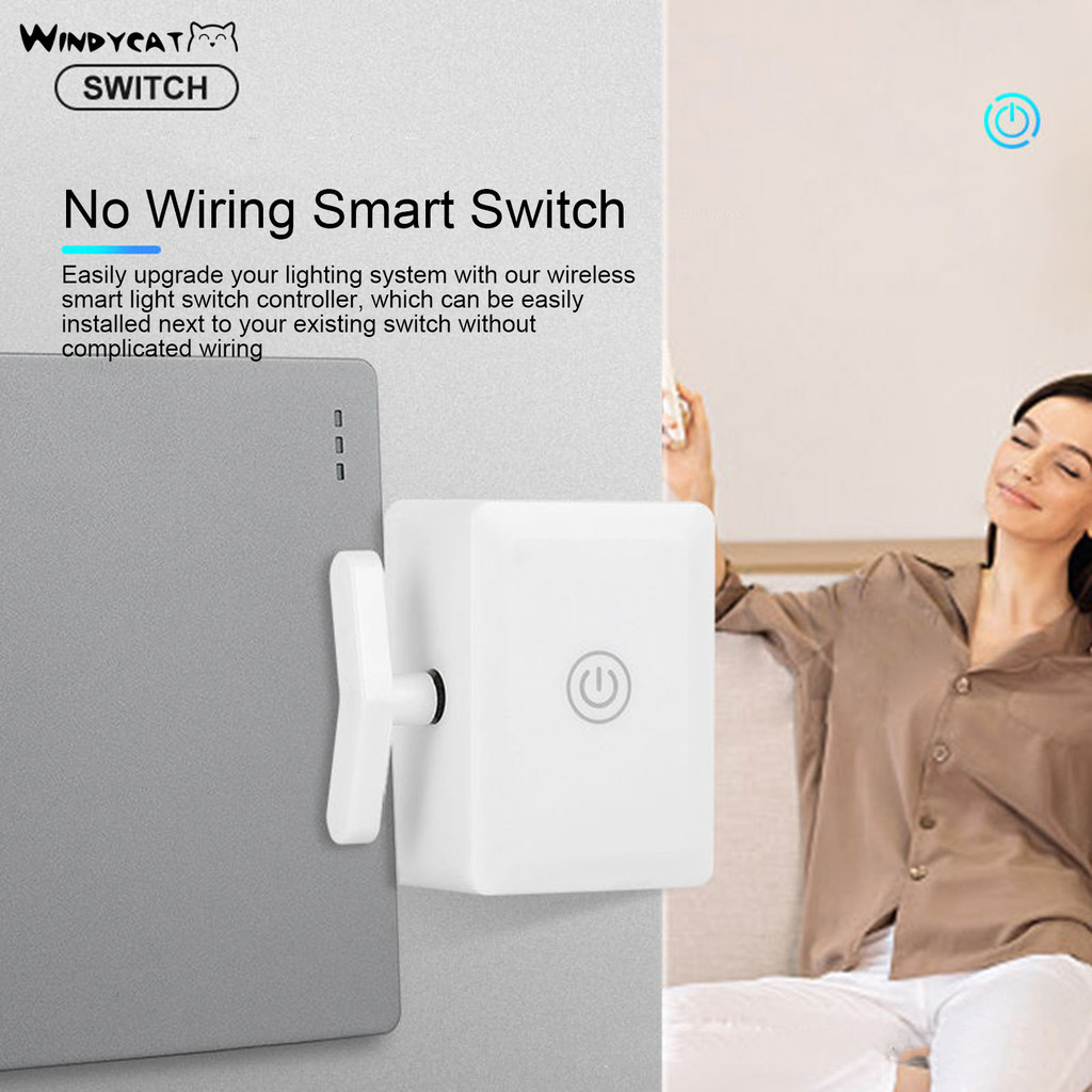 [WC] Smart Wireless Light Switch Controller with Remote Control Long ...