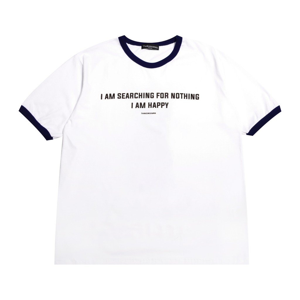 Nelsa White Thanksinsomnia t-shirt | Shopee Malaysia