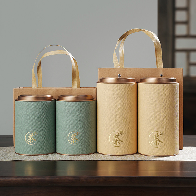 [Customization] [Tea Cans] Tea Cans Paper Cans Portable Sealed Cans ...