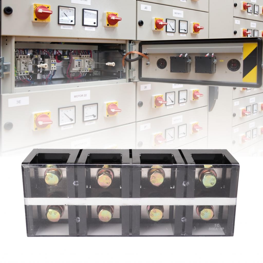 Supergoodsales Screw Terminal Electric Barrier Strip Block Industries ...