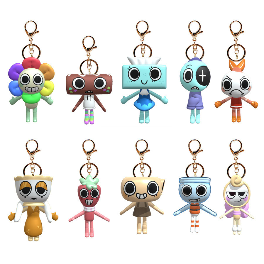 Dandy's World Dandy's World Dandy's World Keychain PVC Soft Rubber Game ...