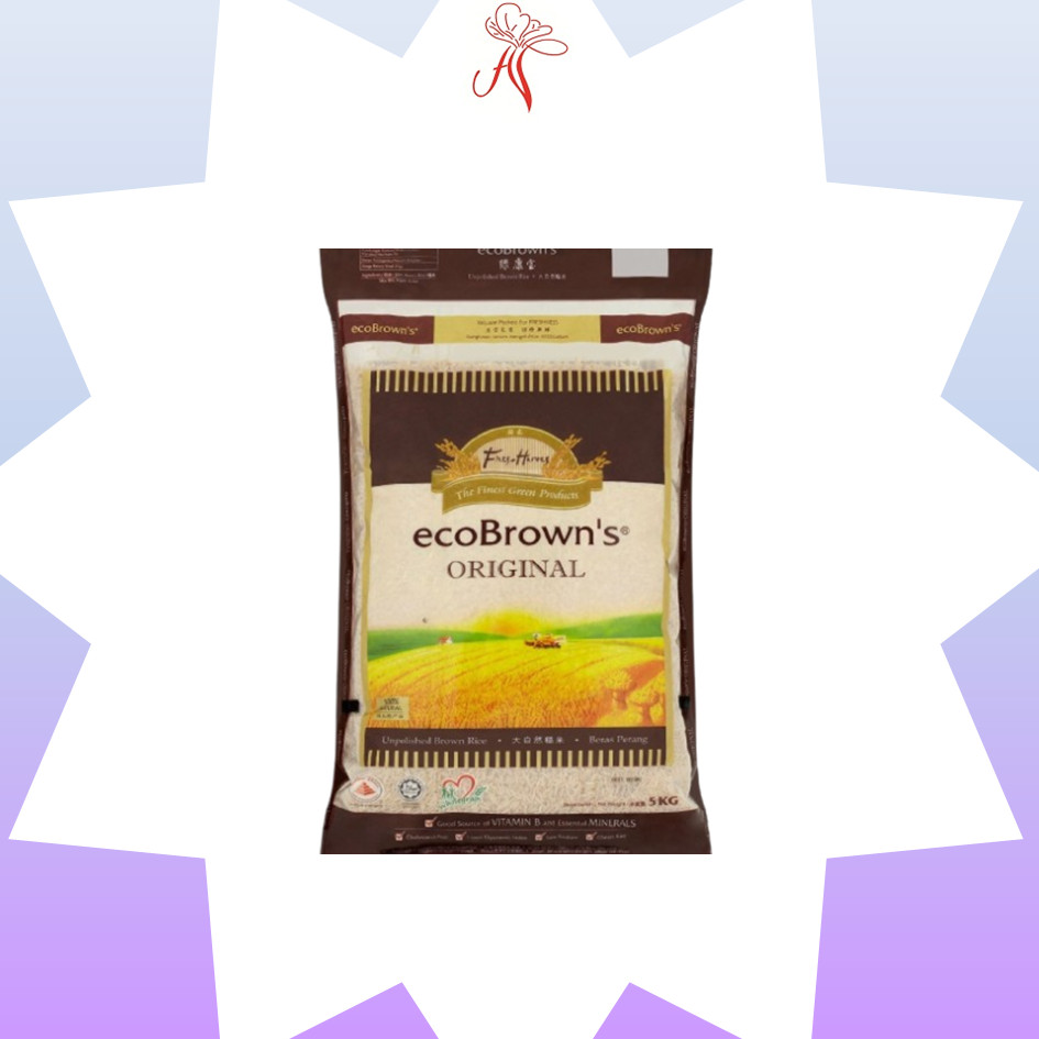 Beras Ecobrown's Original 5KG | Shopee Malaysia