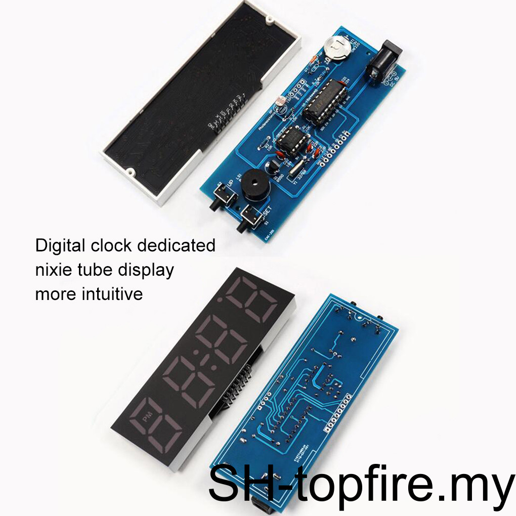 Customize Projects With 4-digit LED Digital Clock DIY Electronic Kit ...