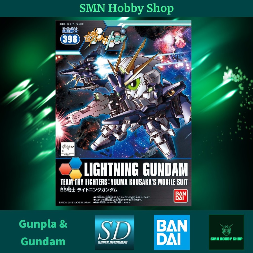 SDBB Super Deformed Lightning Gundam 398 Gunpla Gundam Toys Plastic ...