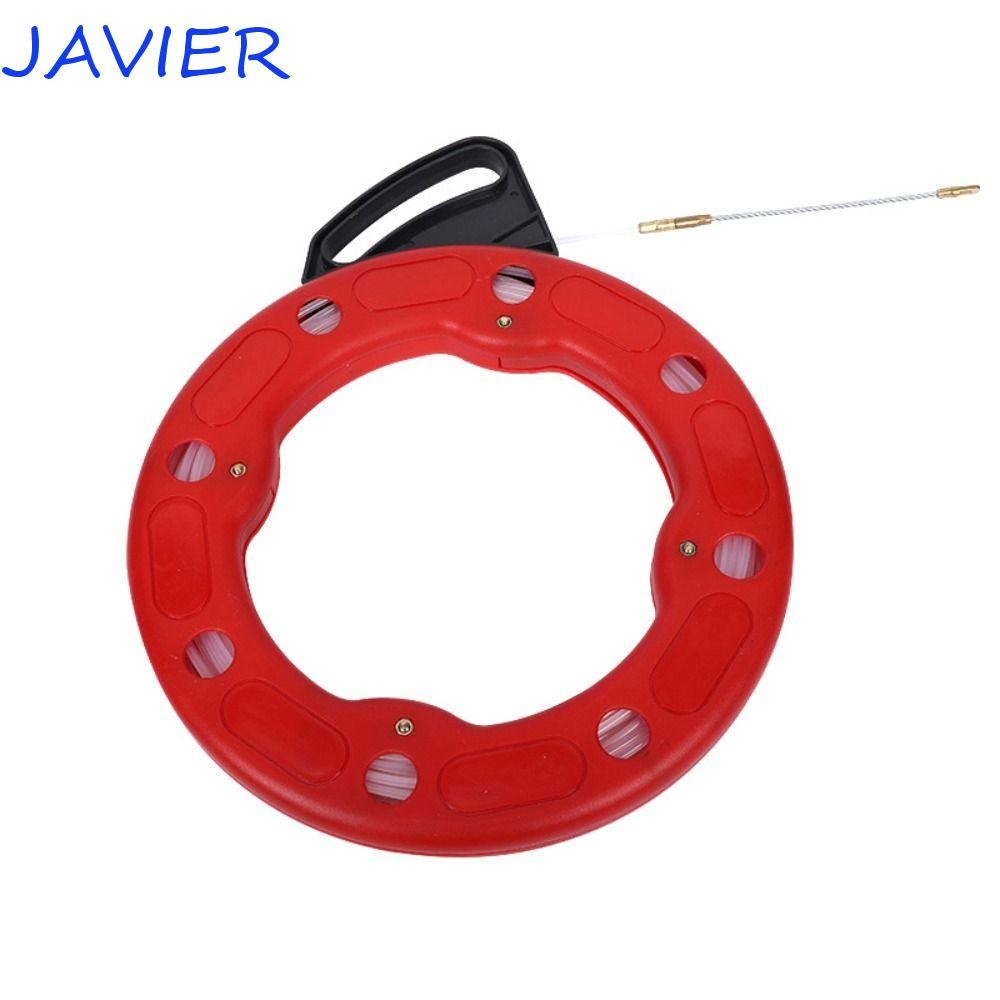 JAVIER Fish Tape Reel Puller, High Resilience 4mm 10/15/20/25/30m Cable ...