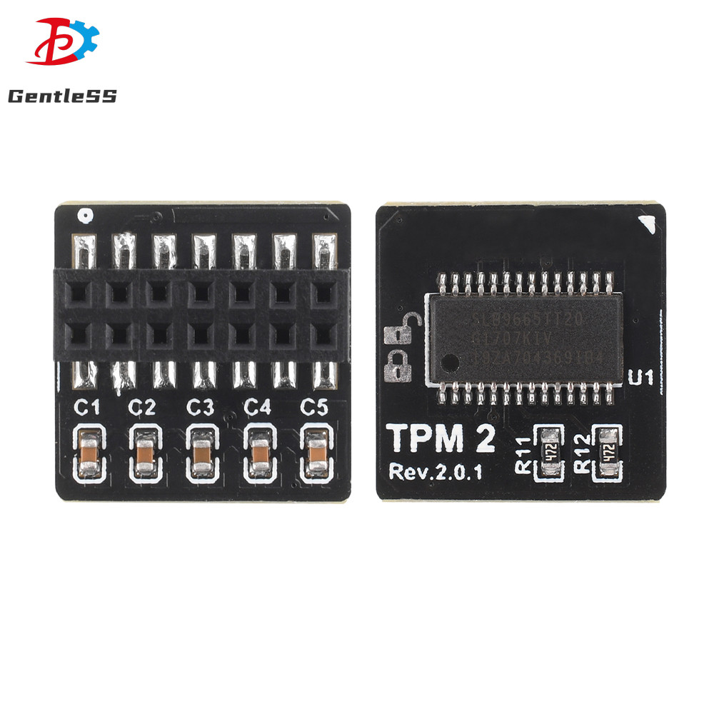 TPM2.0 Security Module 14Pin LPC H Trusted Platform Module Data Encryption Standalone Encryption ...