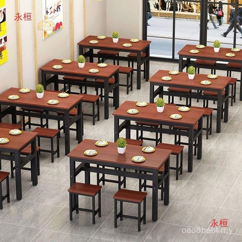 Meja dan kerusi restoran, meja kedai makanan ringan, meja kecil ...