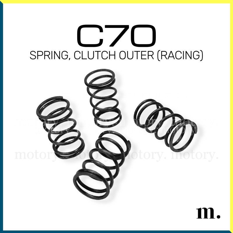 HONDA C70 - SPRING,CLUTCH OUTER (RACING) 4PCS/SET CLUTCH SPRING ...