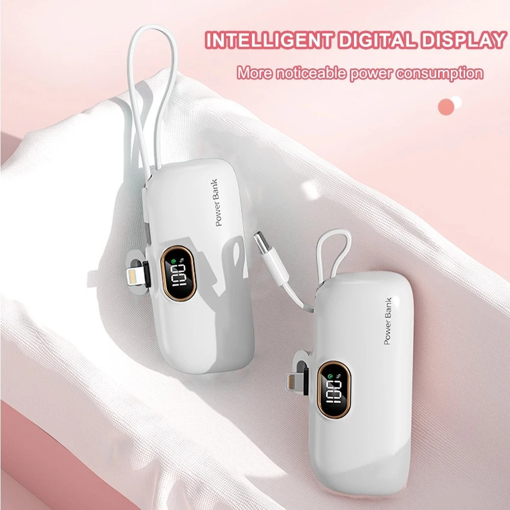 Mini 2 in 1 portable powerbank pocket power bank 20000mAh fast charging ...