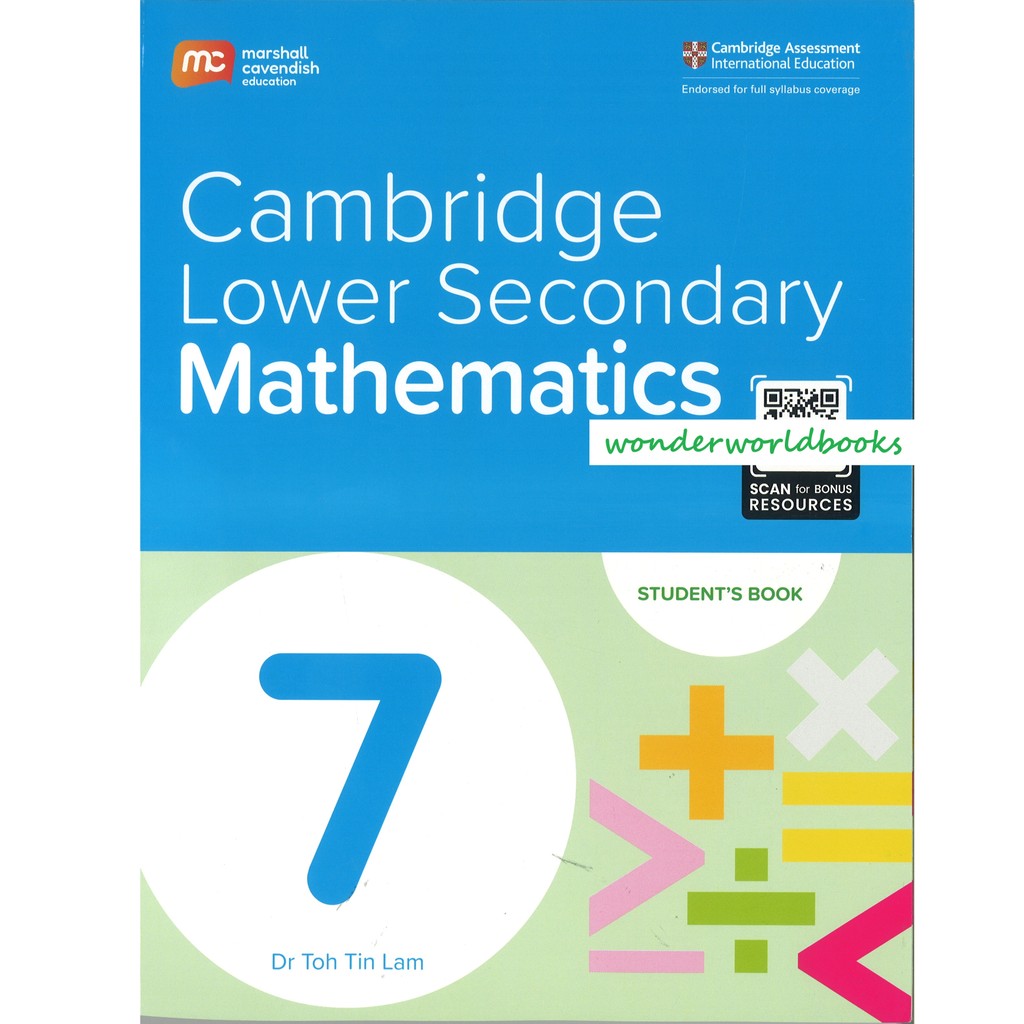 Marshall Cavendish Cambridge Lower Secondary Mathematics Student's Book ...