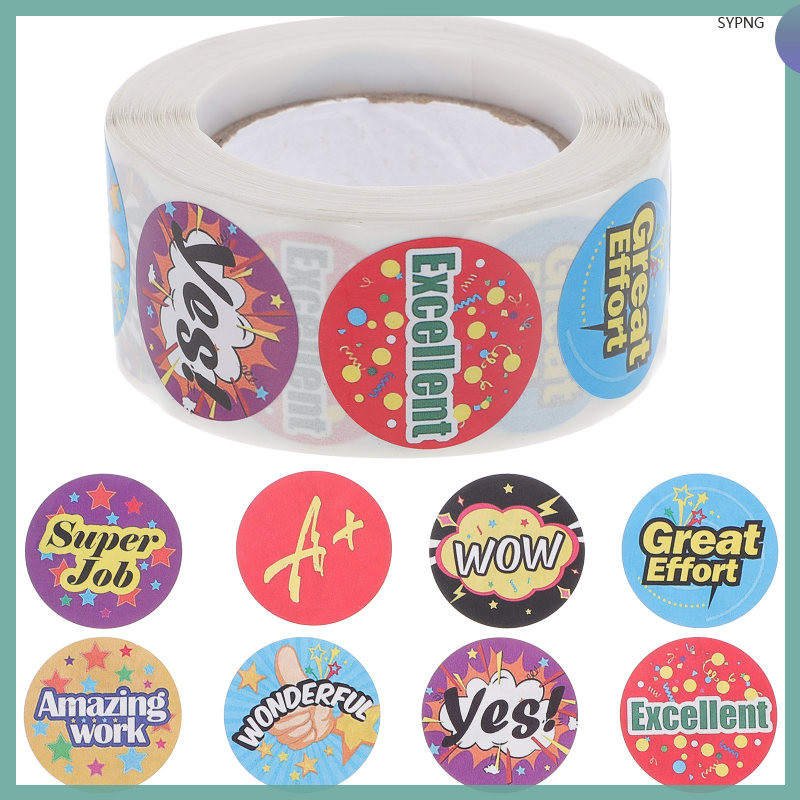 Laptop Stickers for Kids Toys Book Toddlers Reward Self-adhesive ...