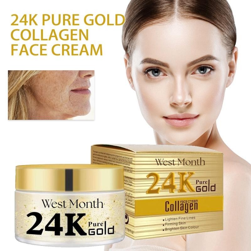 Western Moon-24k collagen cream, anti-uth, faded, brighten and anxious ...