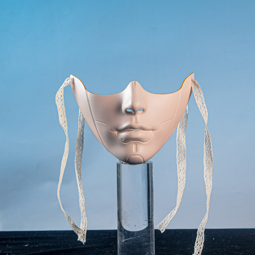 New Mechanical Style Lower Half Face Mechanical Beautiful Man Peacock ...