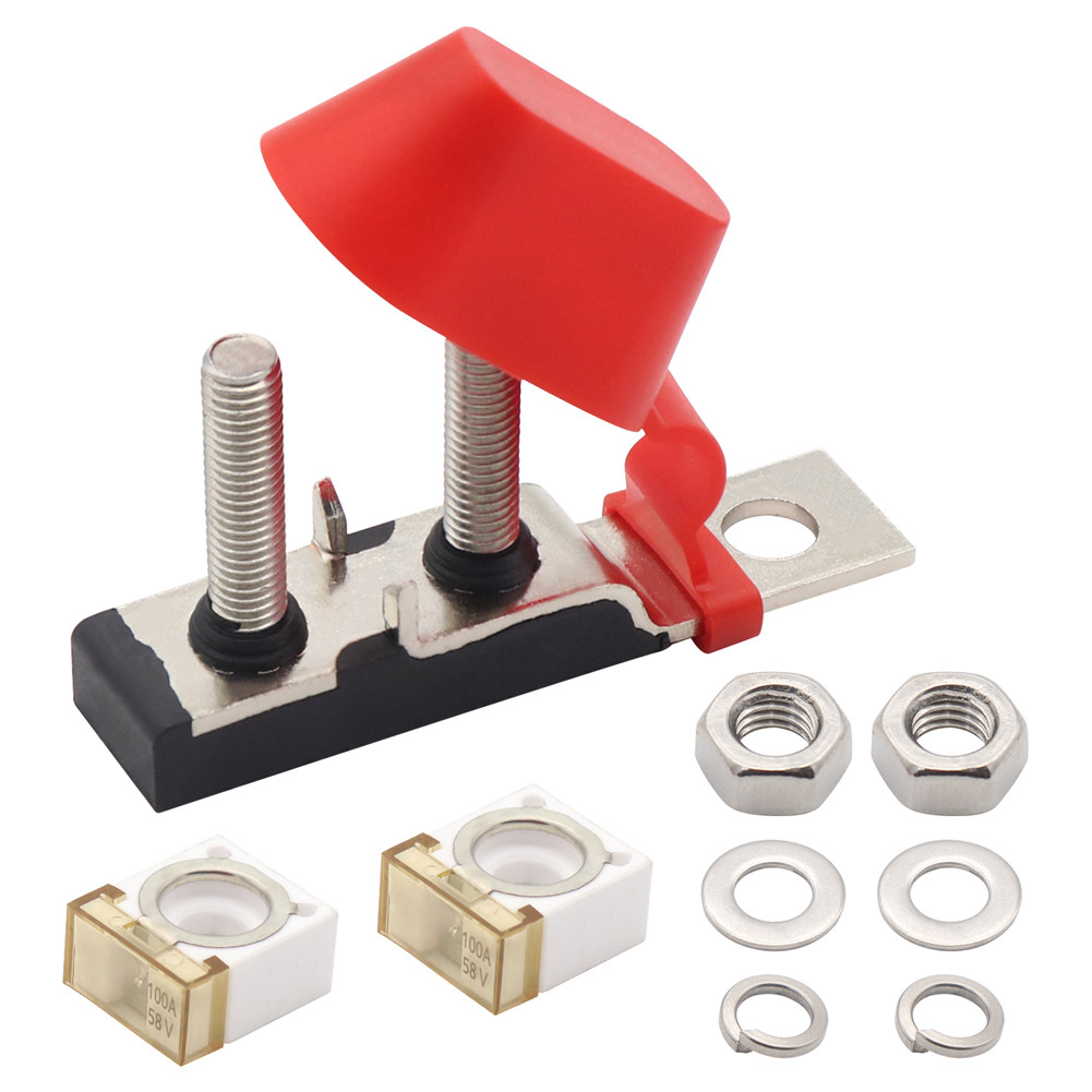 [Fricese.my] 2 Way Fuse Holder 30A-500A Two Stud Fuse Holder Marine ...