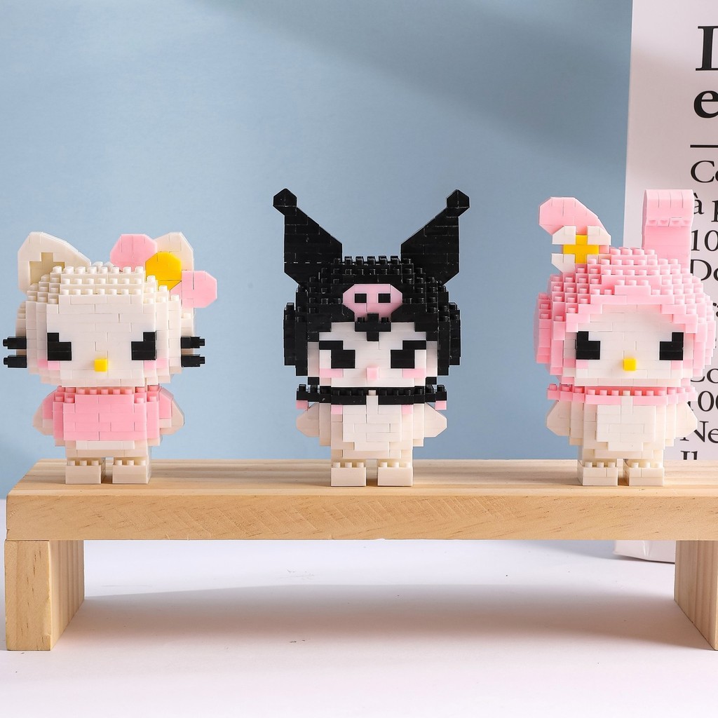 Sanrio Particle Compatible Lego Assembled Building Blocks Children's ...