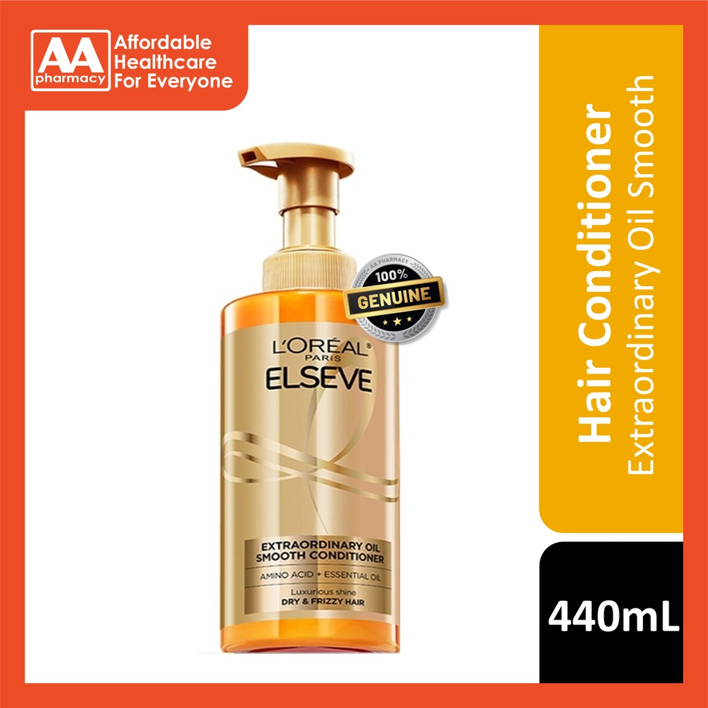 L'Oréal Paris Elseve Extraordinary Oil Smooth Conditioner 440mL ...