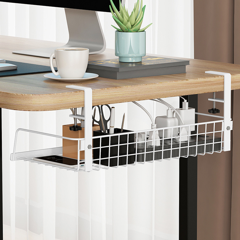 Under Desk Cable Organizer Under Desktop Cable Organizer Online Tidy-up ...