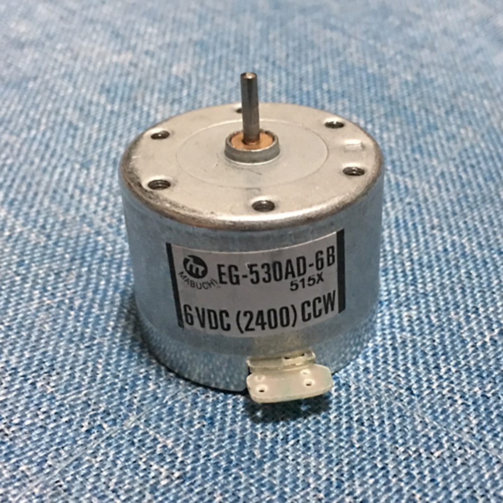 Micro 530 Recorder Motor EG-530AD-6B/6F 6V9V12V counterclockwise CCW ...
