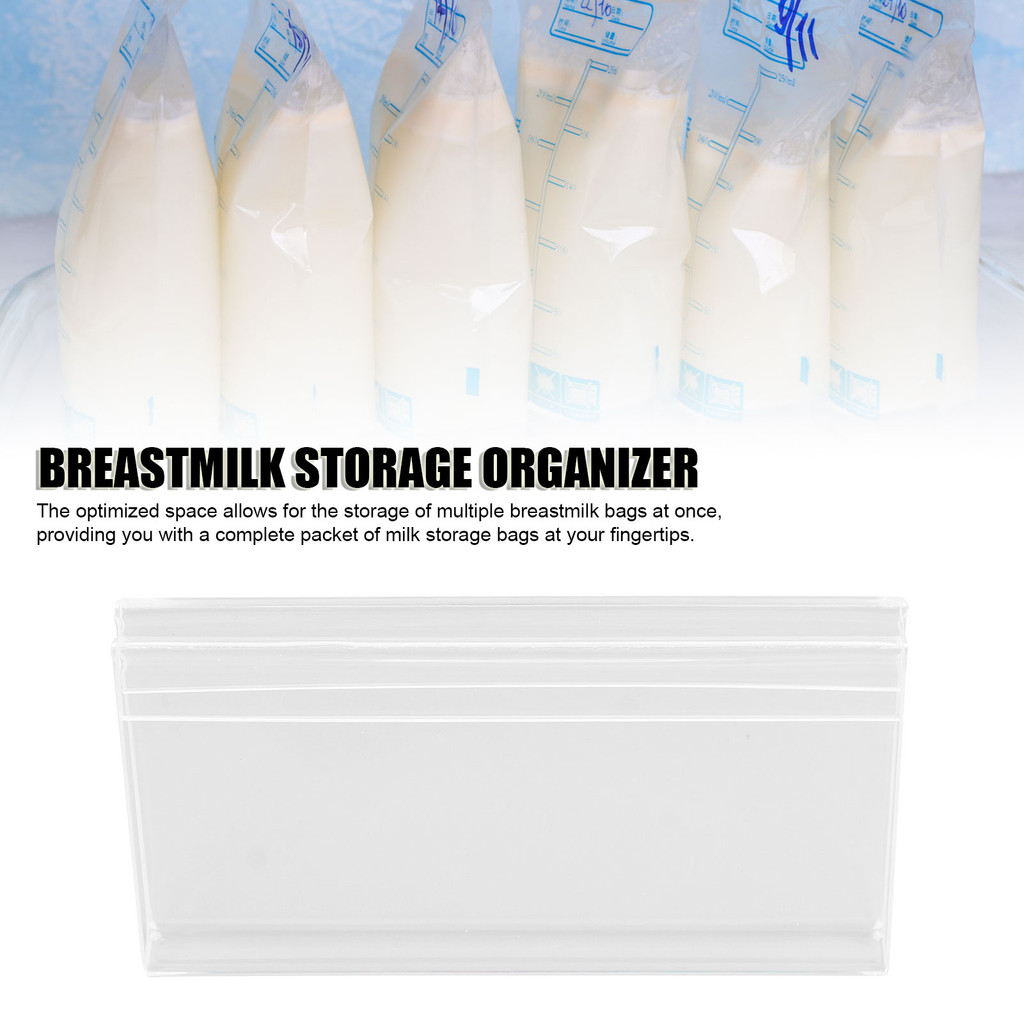 Flat Breastmilk Freezer Storage Organizer Breastmilk Storage Freezer ...