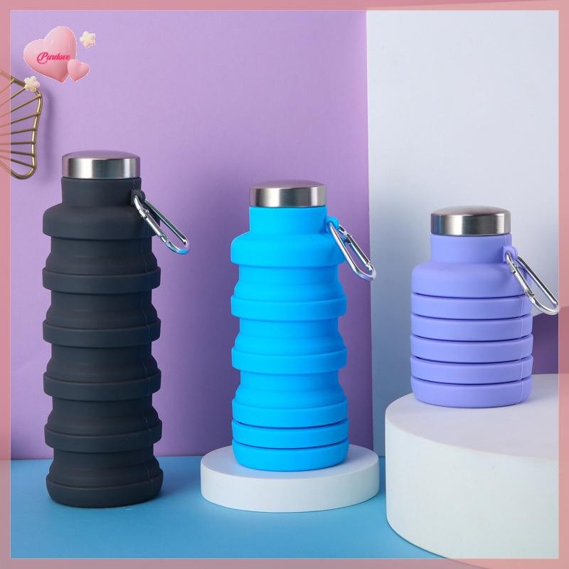 Purelove> Collapsible Water Bottle Silicone Bottles New Portable ...