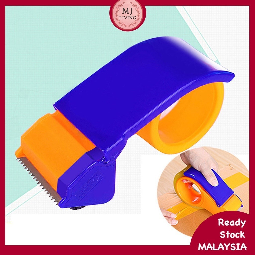 48MM Tape Dispenser Opp Tape Carton Sealed Cutter Packing Hand Held ABS ...