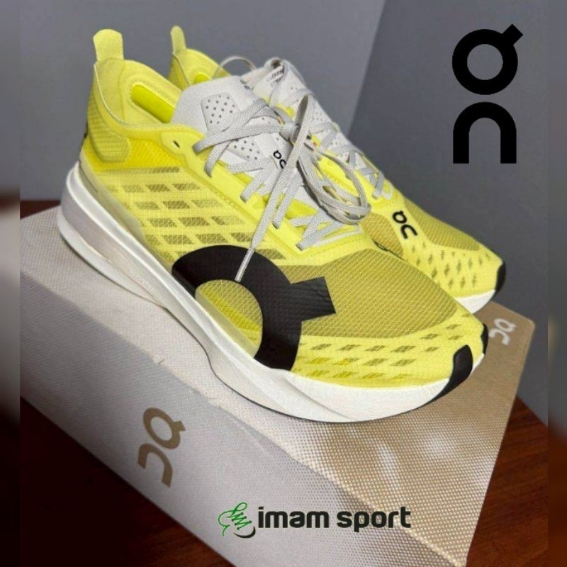 On Cloudboom Strike Lime Light Wolf Shoes RAGH | Shopee Malaysia