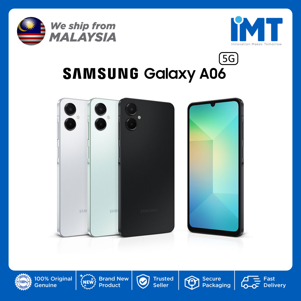 Samsung Galaxy A06 5G Smartphone | Mediatek Dimensity 6300 | 6.7" IPS ...