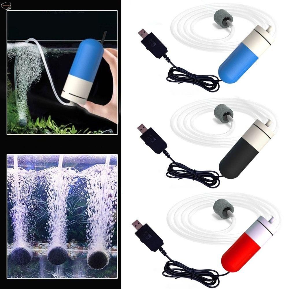 MXBEAUTY Air Compressor Aerator, Adjustable Speed Portable Aquarium ...