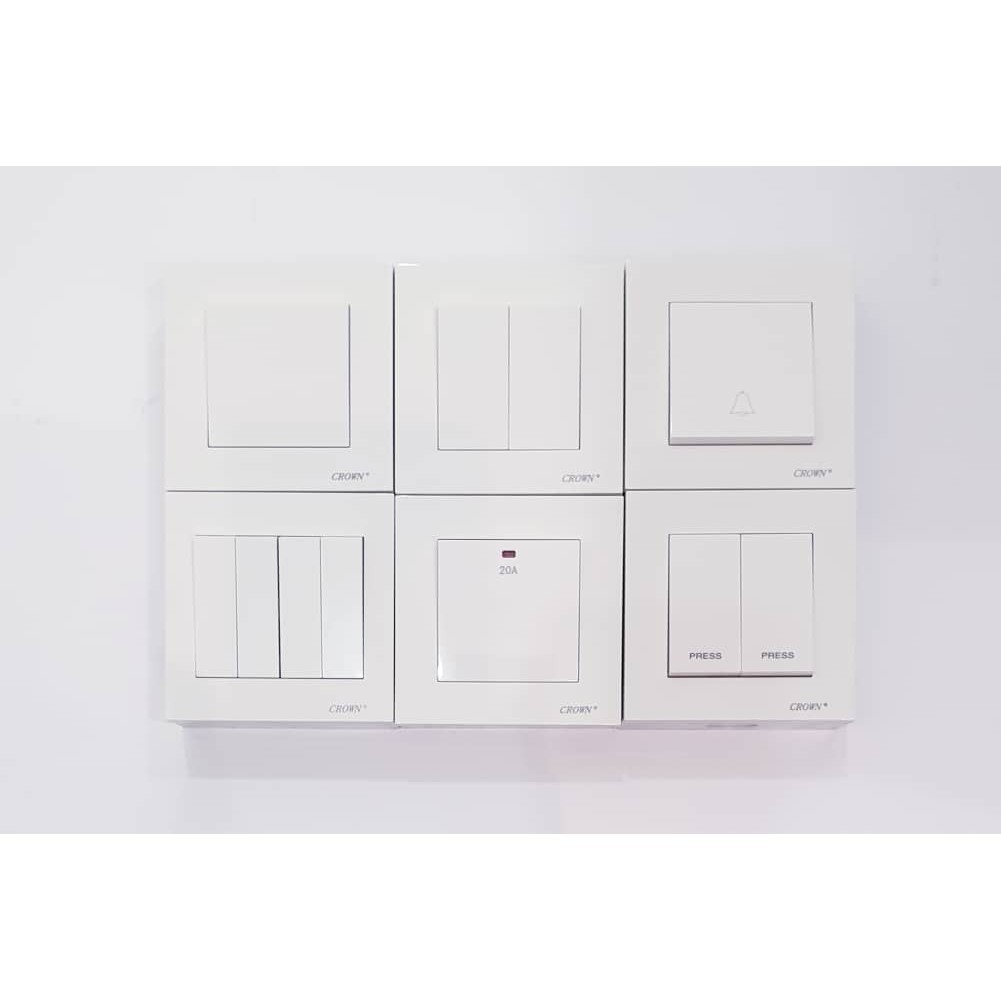 Crown CE Series Switches and Switch Socket Outlet | Shopee Malaysia
