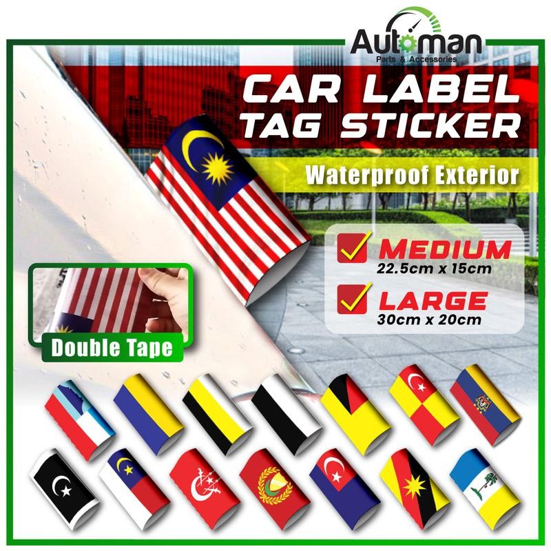 Car Door Decoration Tag Label Stickers Mini Trunk Rear Tail Deco ...