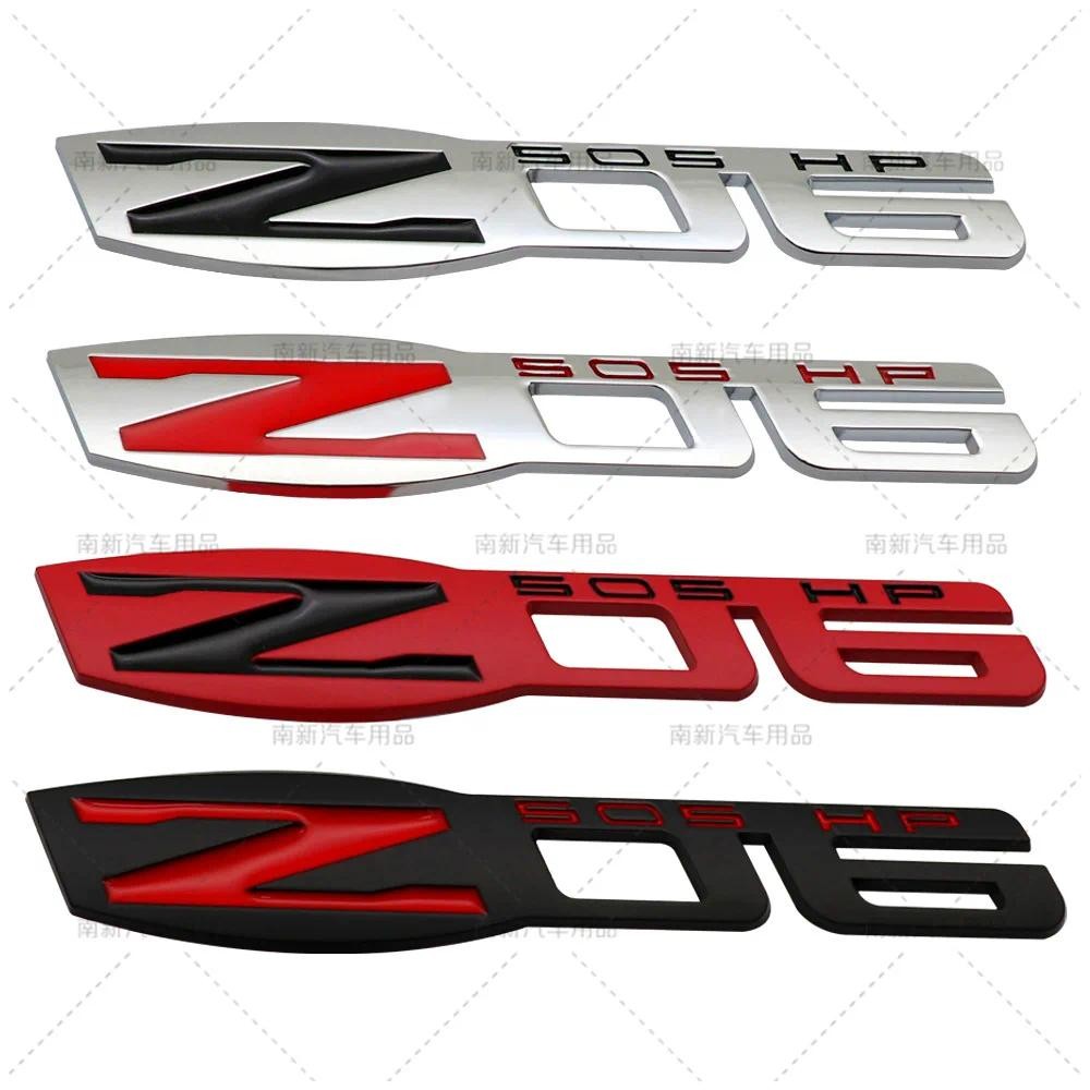 3D Metal Car Stickers Emblem For Chevrolet Silverado Tahoe Z06 505HP ...