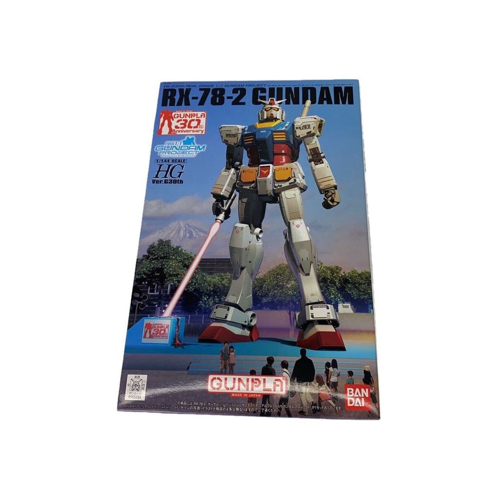 BANDAI Plastic Model HG RX-78-2 GUNDAM Ver.G30th REAL GRADE 1 PROJECT | Shopee Malaysia