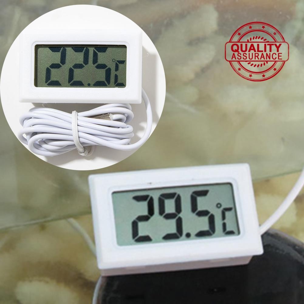Lcd Digital Display Thermometer Fish Tank Water Aquarium Thermometer ...