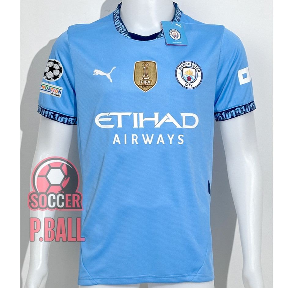 New!! Manhattan home 2024/25 grade foul-off fans with Amam and Berber Premier League UCL ...