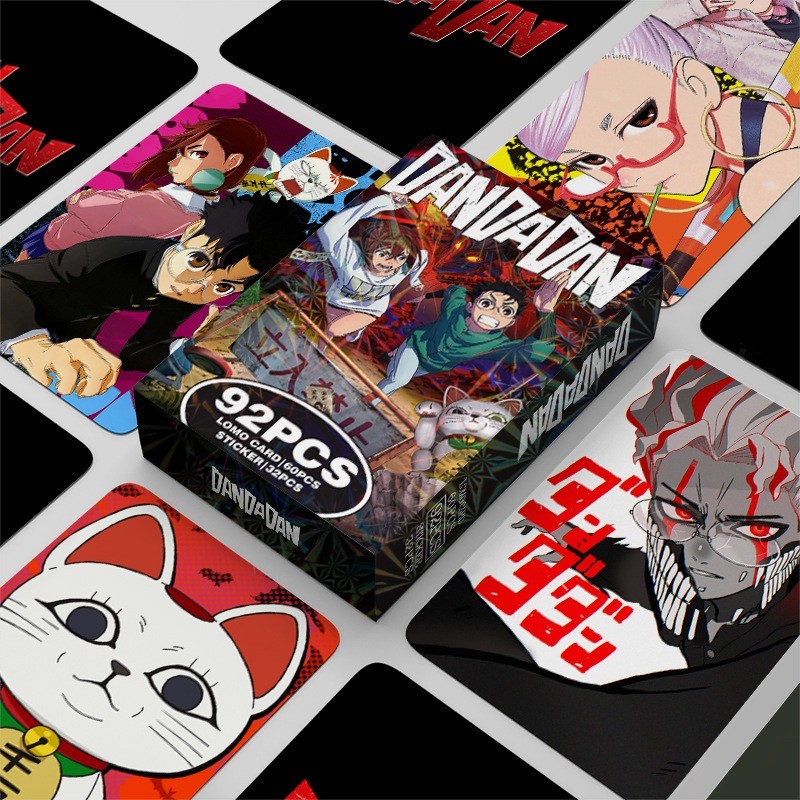 92pcs DAN DA DAN Lomo Cards Dandadan Anime Momo Ayase Double Sided ...