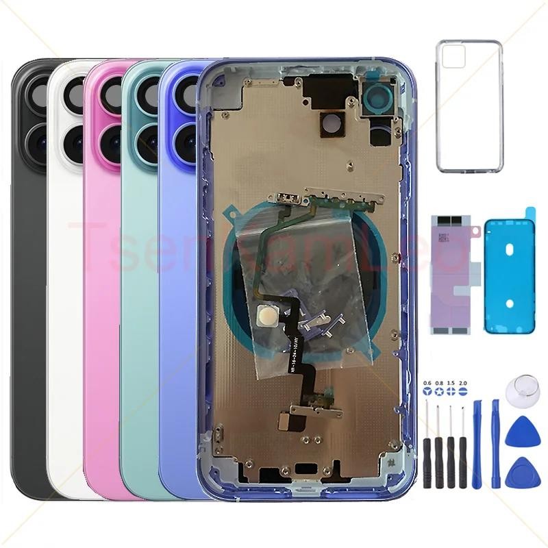 [TKL] Refitting Housing For iPhone XR like 16 Backshell Middle Frame ...