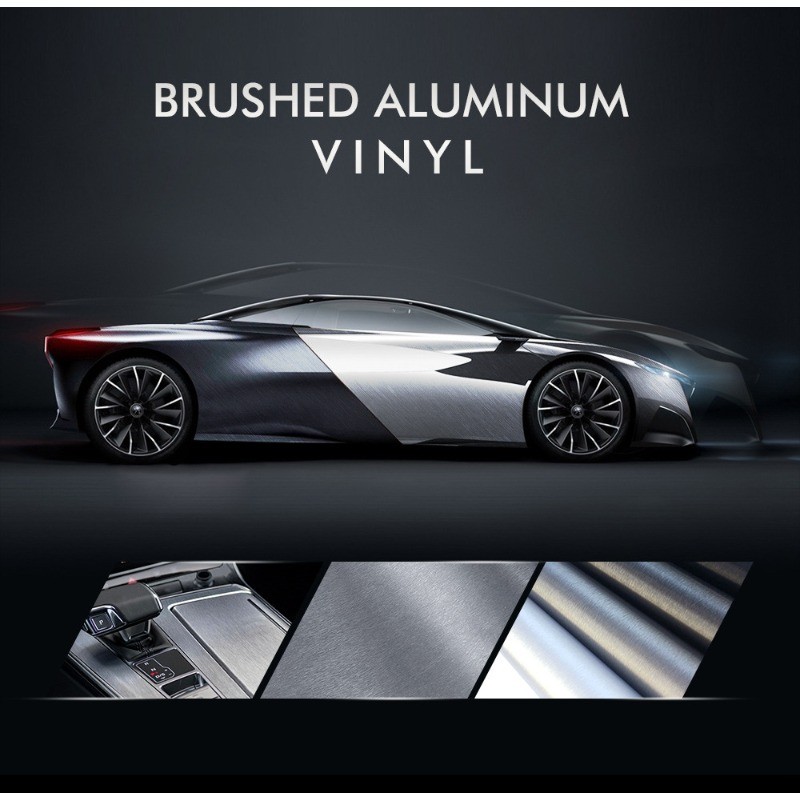 Universal Waterproof Car Interior Sticker Individually Packaged Metal ...